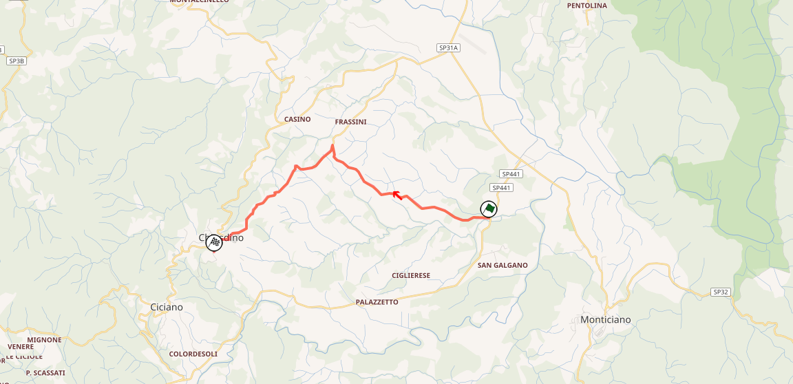 Chiusdino, la ringhiera sul Sanremo Mondiale - Rallyssimo