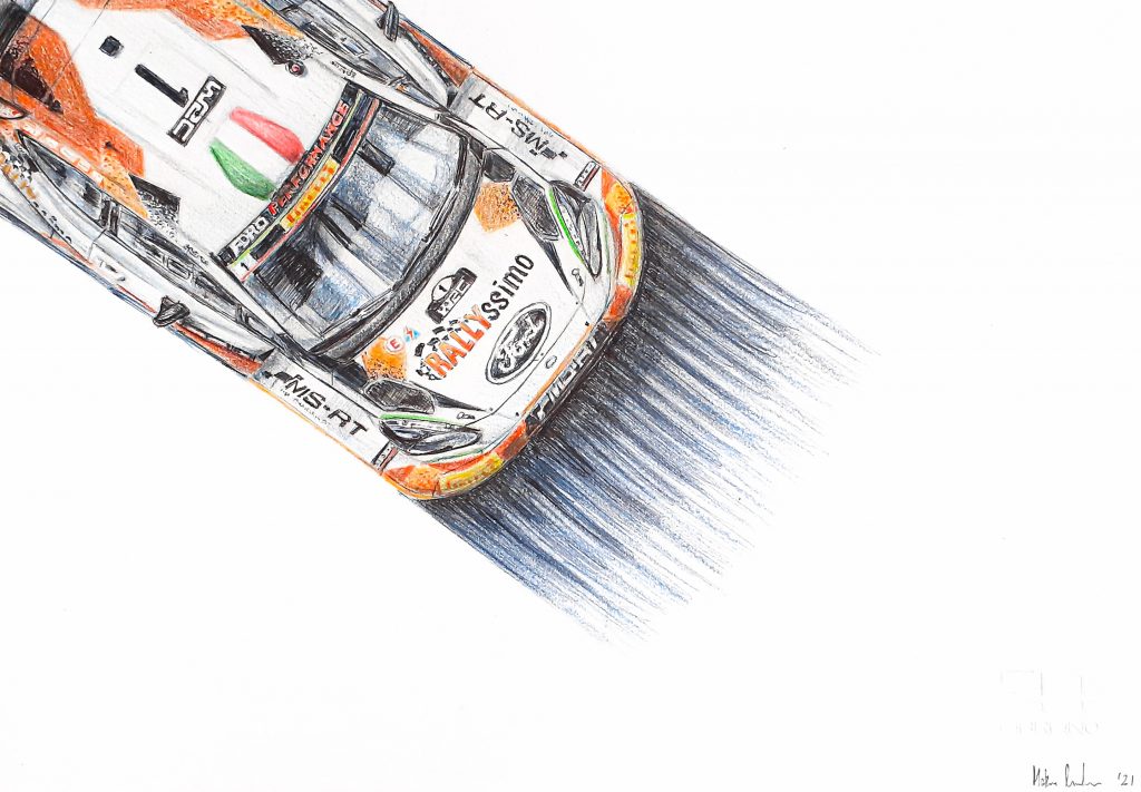Rally Drawings, gli spettacolari disegni di rally di Matteo Richiardone ...