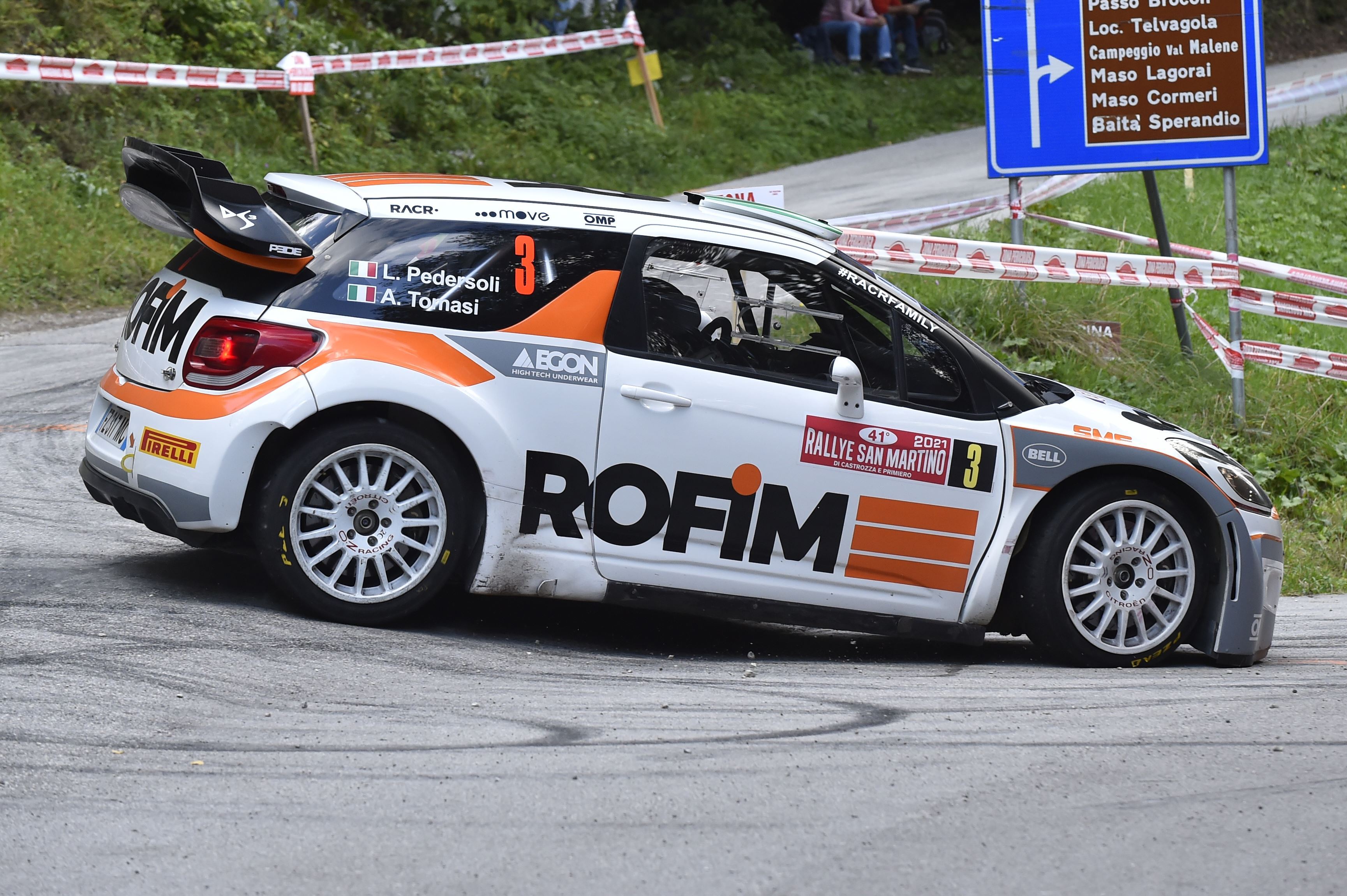 CiWRC - Luca Pedersoli e Anna Tomasi dominano il San Martino - Rallyssimo