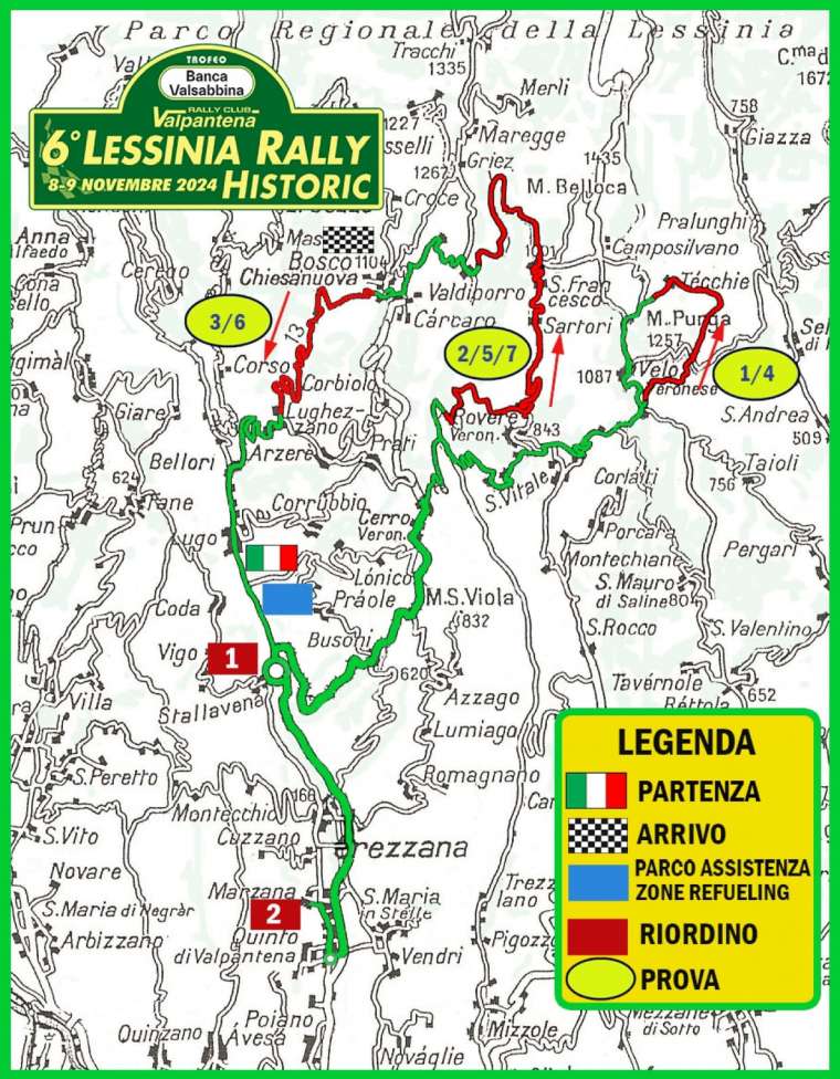Sarà un 6° Lessinia Rally Historic da record - Rallyssimo