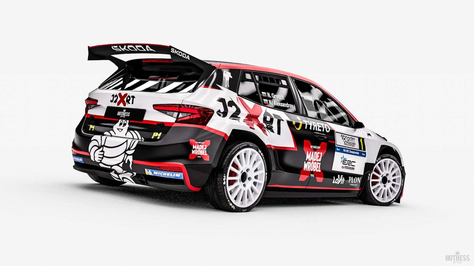 Nikolay Gryazin torna nell’ERC insieme al nuovissimo team J2X Rally Team - Rallyssimo